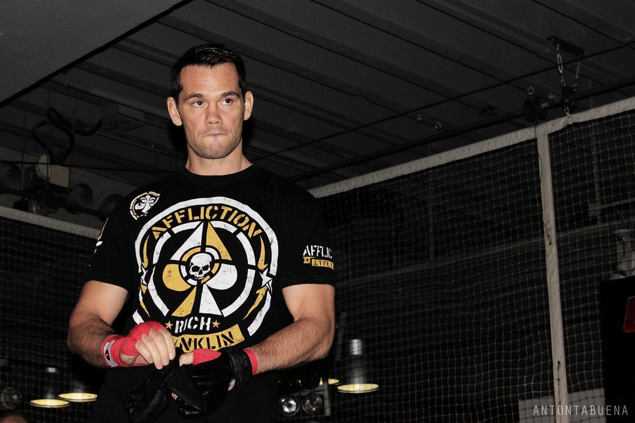 15 Minutes With Former UFC Middleweight Champion Rich Franklin - Evolve ...